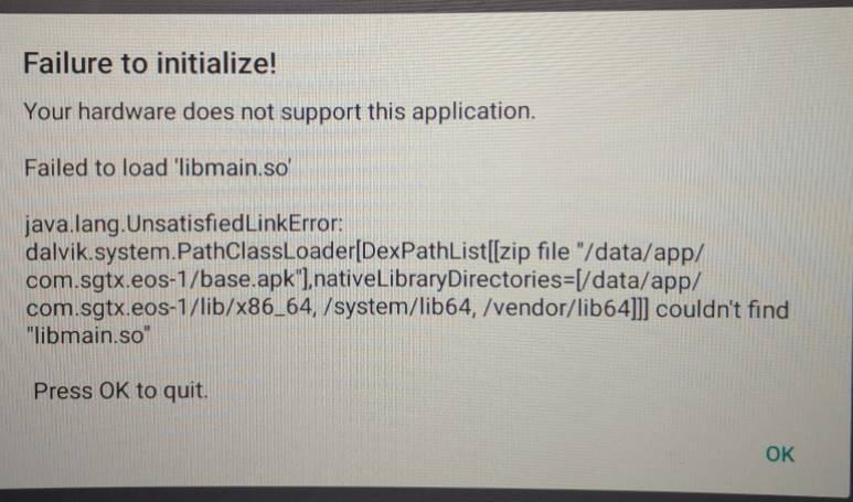 游戏打开显示Failure to initialize!_undefined_雷电安卓模拟器论坛